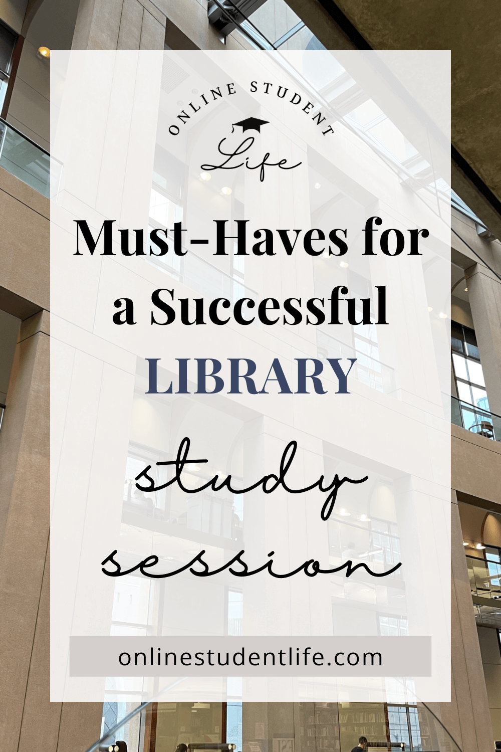 What to Bring to a Library Study Session - Online Student Life