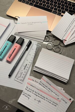 How to Make Effective Flashcards for Studying Using Index Cards ...